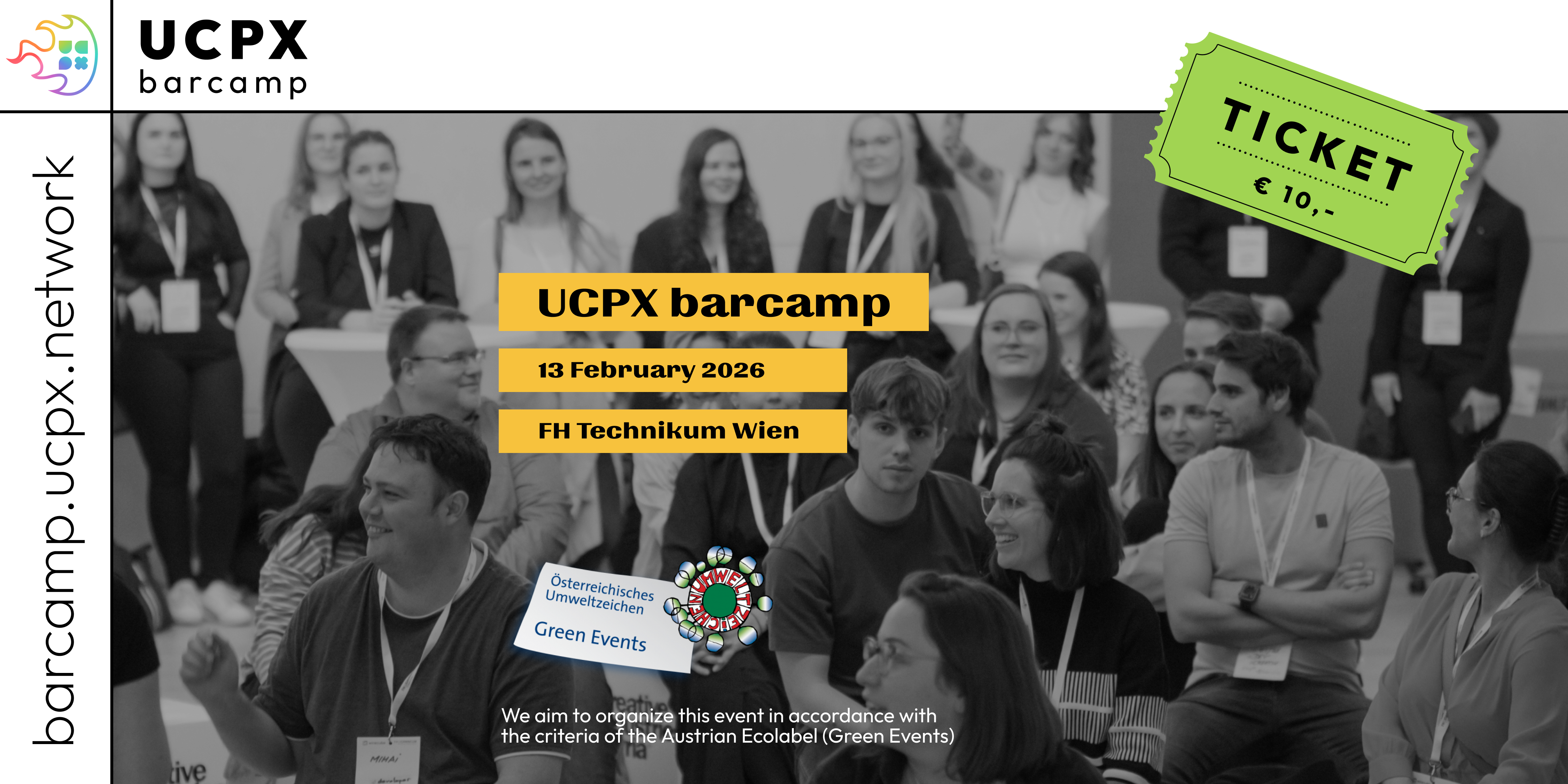 UCPX barcamp 2026 - Open Community Event for UX, CX, BX & PX Professionals